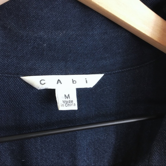 CAbi | Tops | Cabi Soft Denim Cargo Tunic Top M | Poshmark